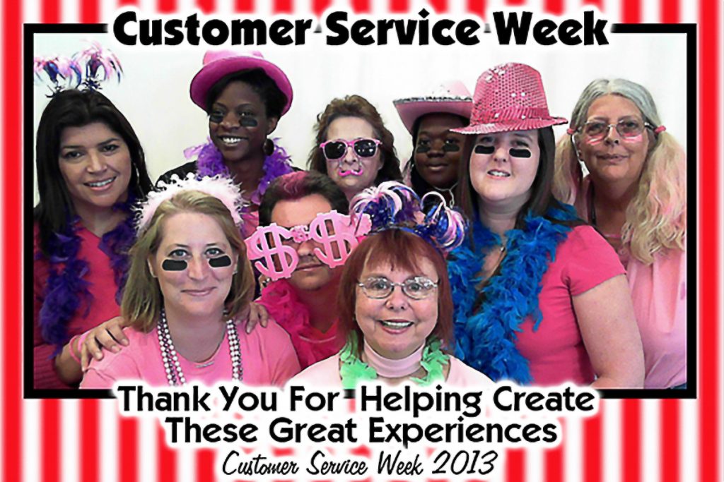 Photo Booths Add Extra Fun For Employees During Customer Service Week ...
